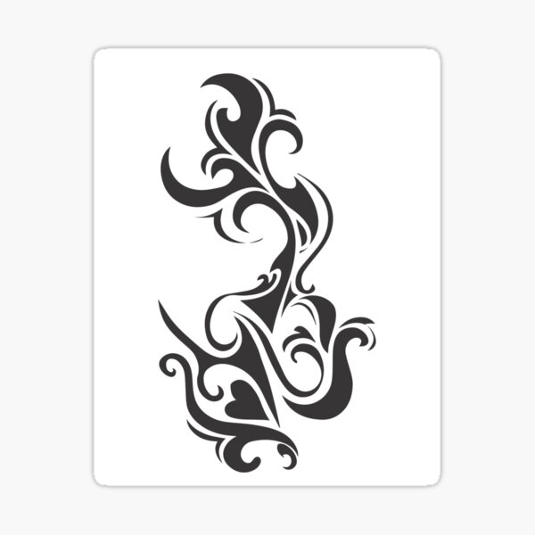 "A DANCING FLAME" Sticker for Sale by CROCOFANG | Redbubble