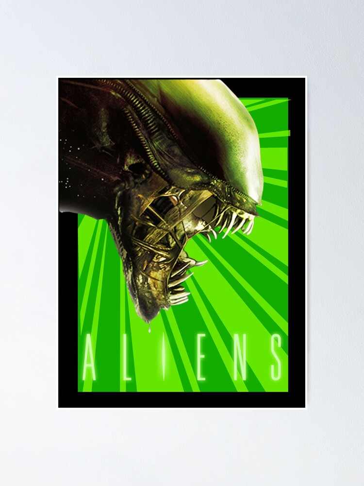 "Pop art "Green Alien"" Poster for Sale by SkullPtor | Redbubble