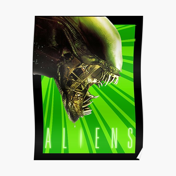 "Pop art "Green Alien"" Poster for Sale by SkullPtor | Redbubble