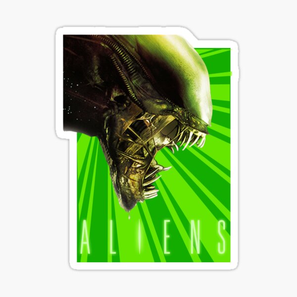 "Pop art "Green Alien"" Sticker for Sale by SkullPtor | Redbubble