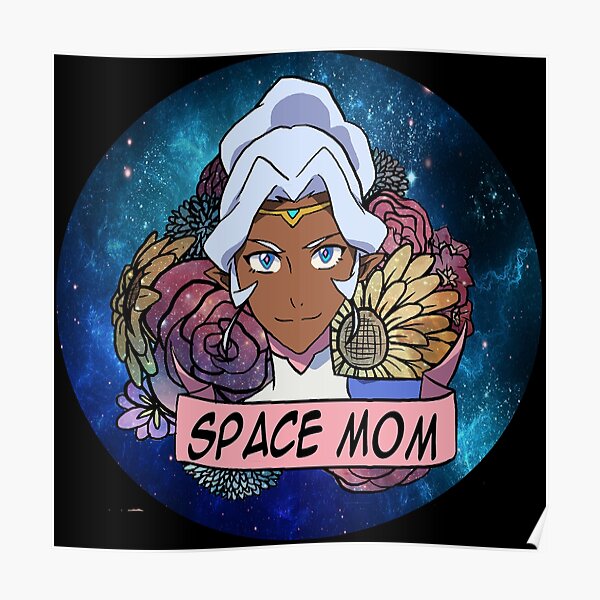 "Space Mom Allura" Poster for Sale by Ambird1049286 | Redbubble