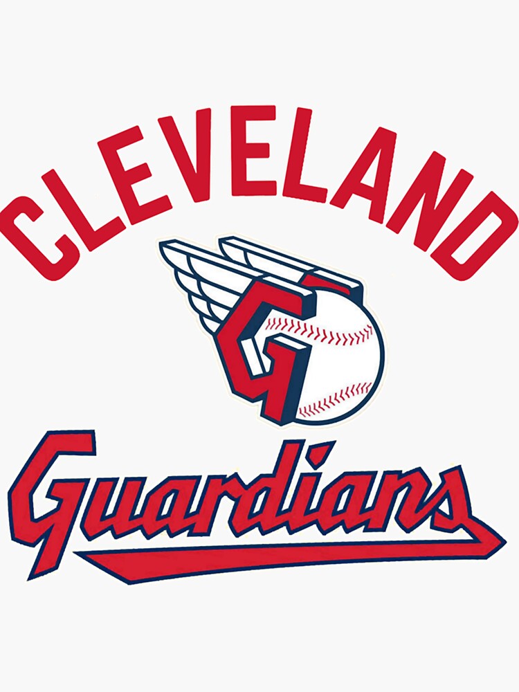 "Cleveland Guardians Baseball team logo design. " Sticker for Sale by ...