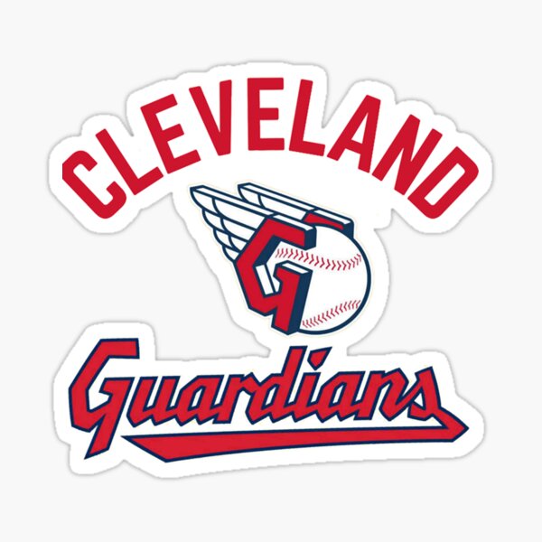 "Cleveland Guardians Baseball team logo design. " Sticker for Sale by ...