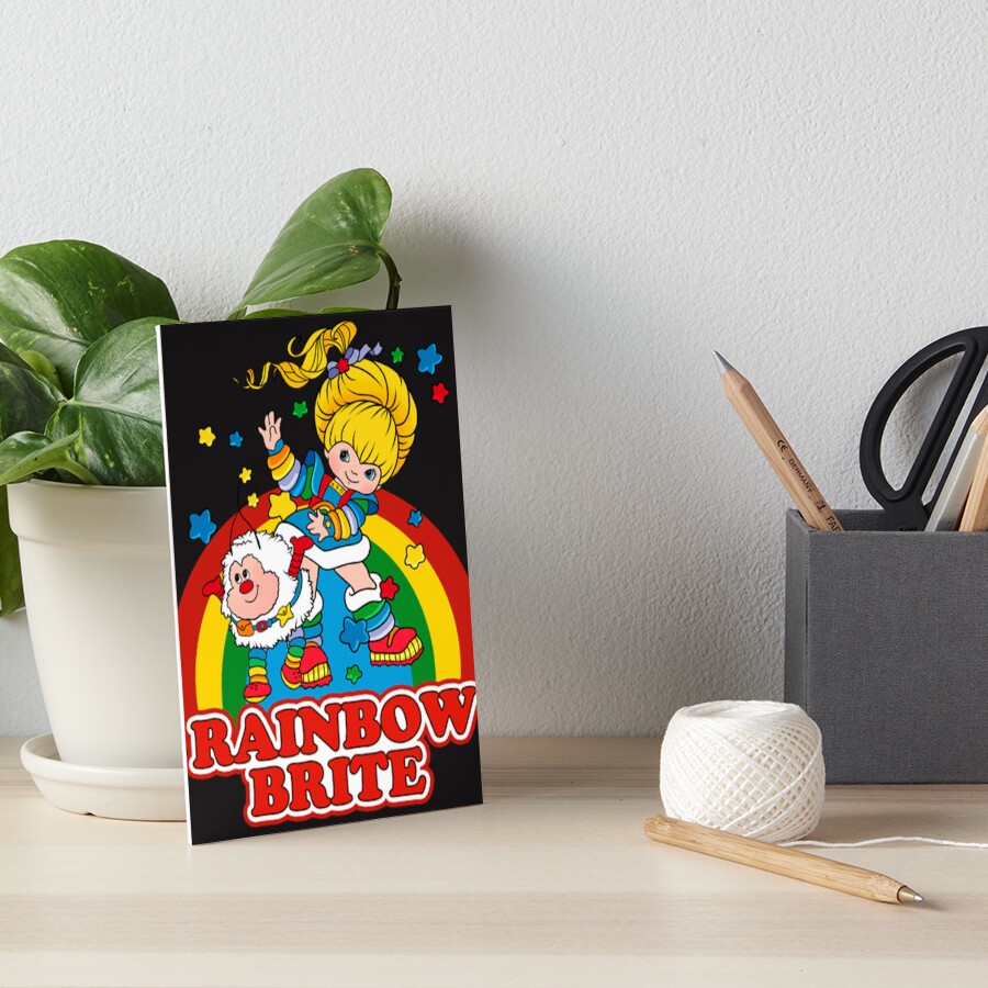 "Rainbow Brite v.2 T-" Art Board Print for Sale by laureltjlvjim ...