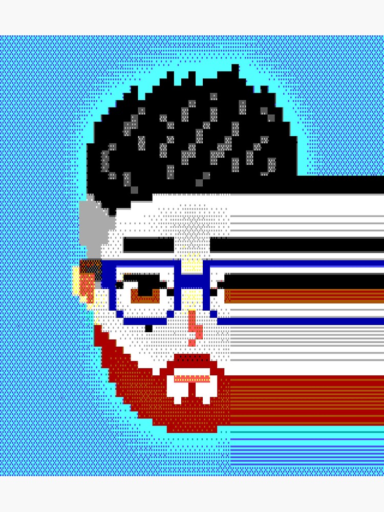 "8 bit guy #1" Sticker for Sale by tanisssss | Redbubble