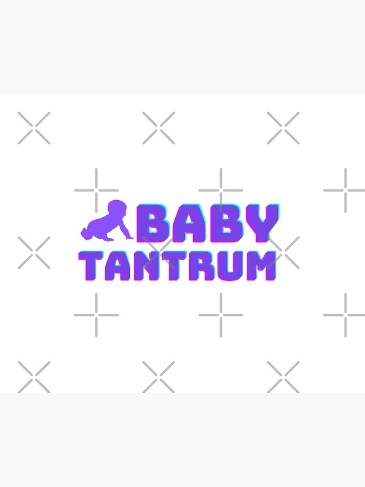 "Baby Tantrum" Poster for Sale by DrGin-and-Juice | Redbubble
