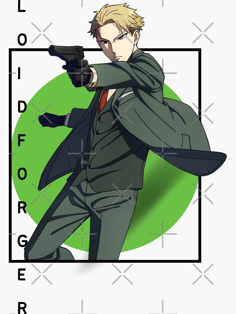 " [SALE] Loid Forger from Spy X Family " Sticker for Sale by YOUBI1kz ...