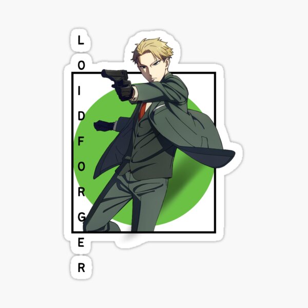 " [SALE] Loid Forger from Spy X Family " Sticker for Sale by YOUBI1kz ...