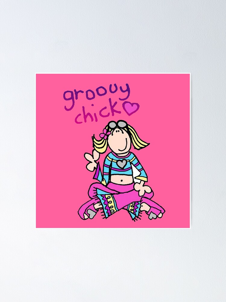 "Groovy Chick Girls 2000s Y2K vintage" Poster for Sale by MSD-Clothes ...