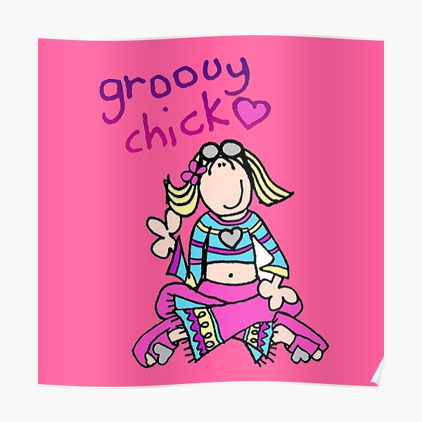 "Groovy Chick Girls 2000s Y2K vintage" Poster for Sale by MSD-Clothes ...