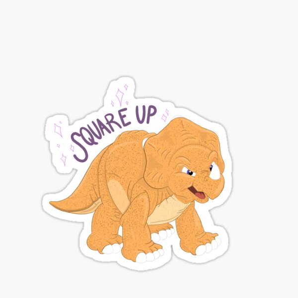 "Square Up" Sticker for Sale by rosiethelittler | Redbubble