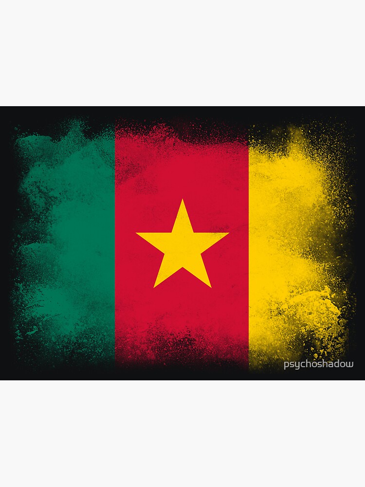 "Cameroon Flag" Sticker for Sale by psychoshadow | Redbubble
