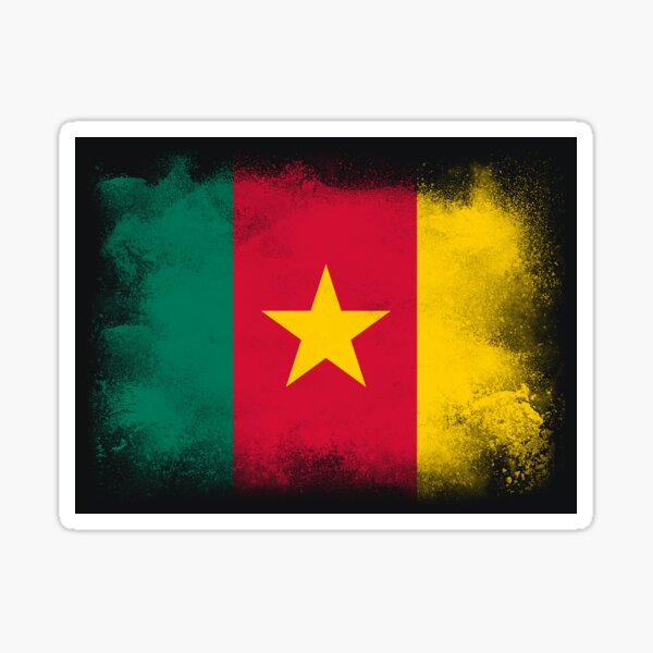"Cameroon Flag" Sticker for Sale by psychoshadow | Redbubble