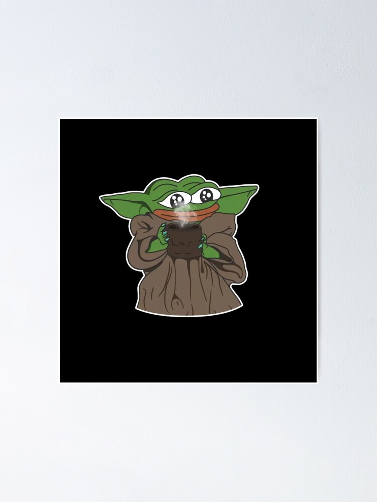 "Pepe The Frog - Sipping Tea" Poster for Sale by Tobster01 | Redbubble