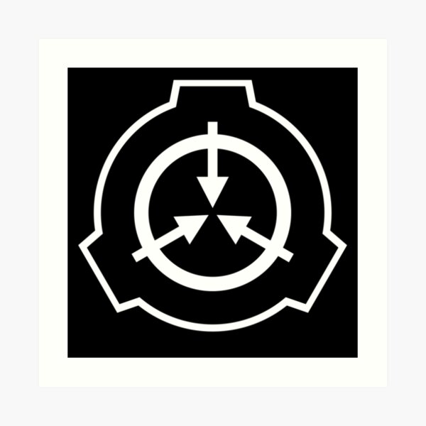"SCP Foundation Logo HD" Art Print for Sale by Raildur | Redbubble