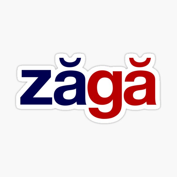 "Phonetic Gonzaga (ZAGA) " Sticker for Sale by phoneticwear | Redbubble