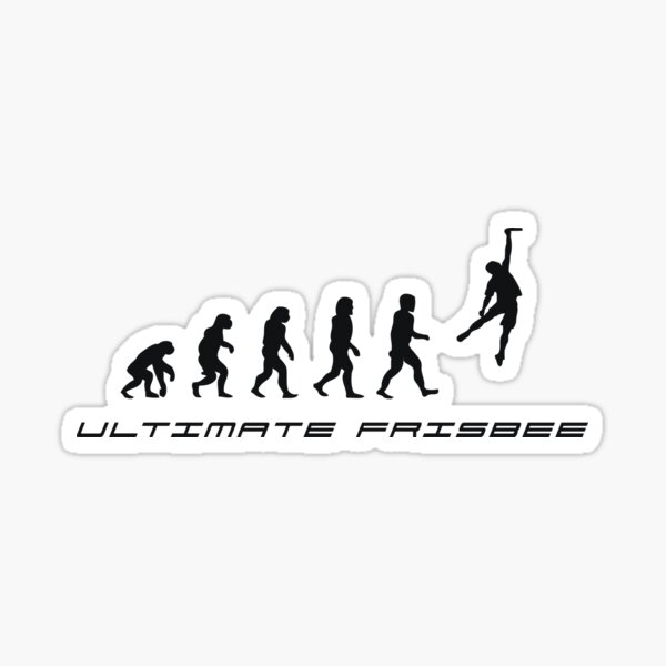 "Ultimate frisbee" Sticker for Sale by looking4barrels | Redbubble