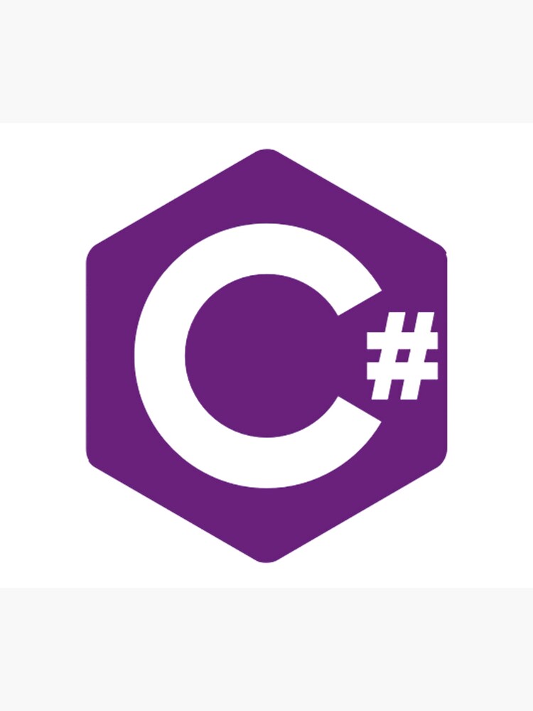 "c sharp" Poster for Sale by kreggnation | Redbubble