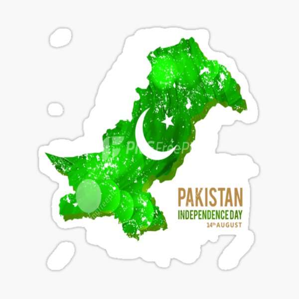 "pakistan independence day 14 august" Sticker for Sale by abidinmohatta ...