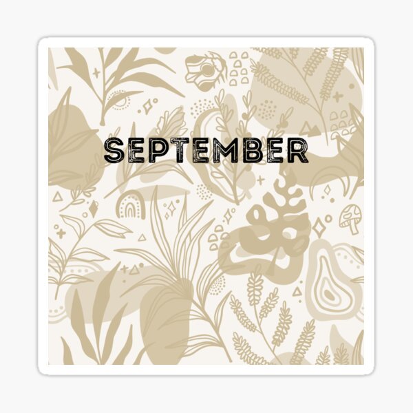 "Floral September, September Anniversary, September Birthday, Floral ...