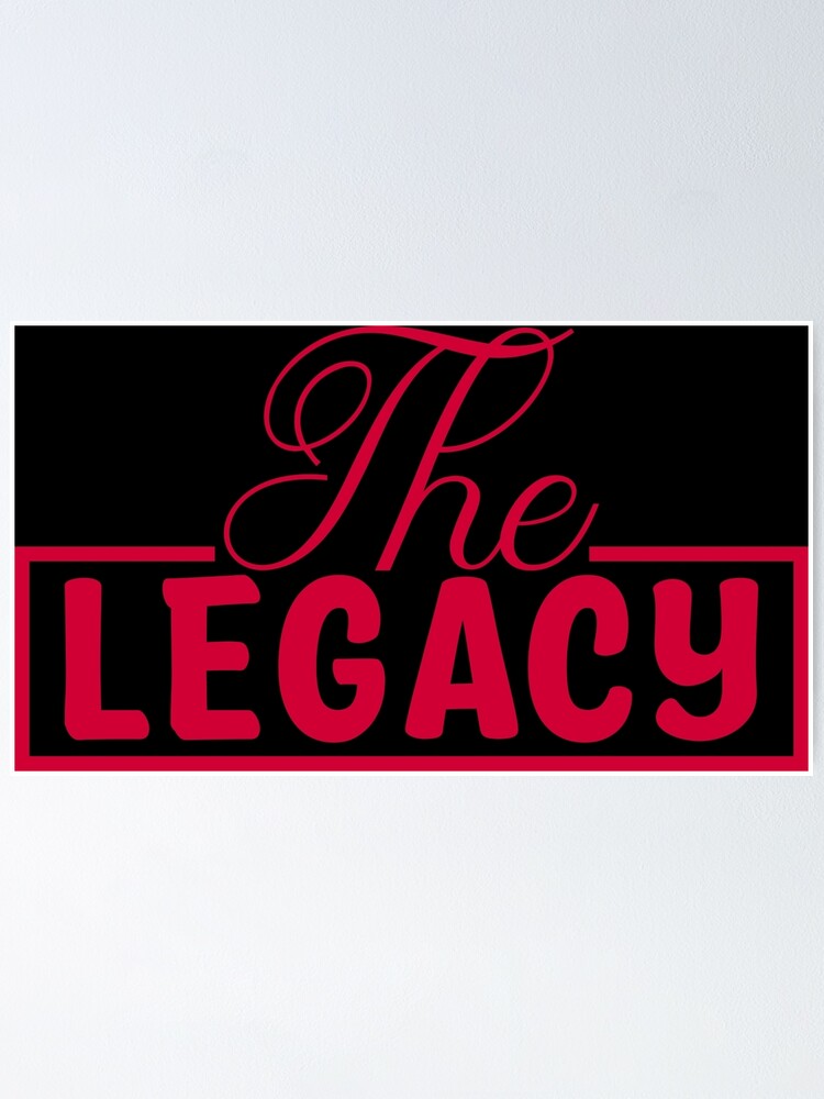 "Red Legacy" Poster for Sale by GirayAltaser | Redbubble