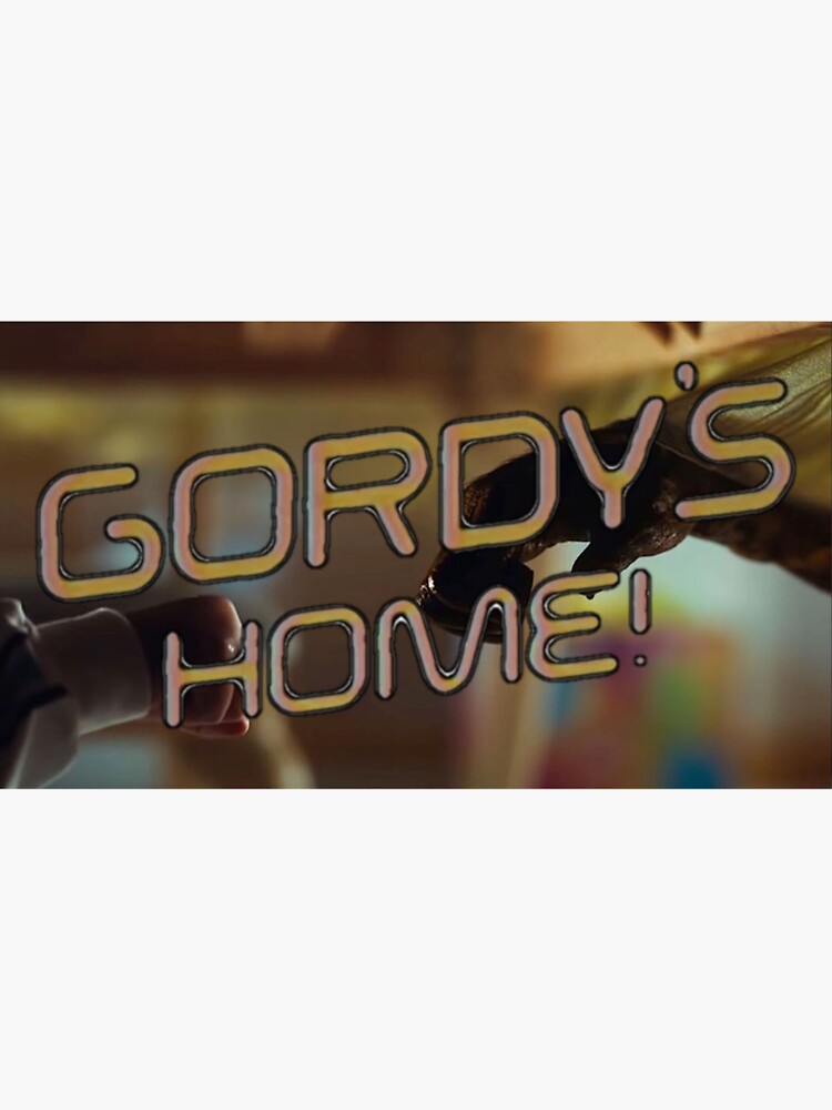 "Gordy's Home! - Fist Bump" Sticker for Sale by wholesquad | Redbubble
