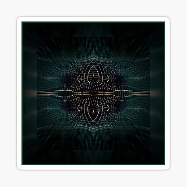 "Information Immersion " Sticker for Sale by PowerOfAbstract | Redbubble