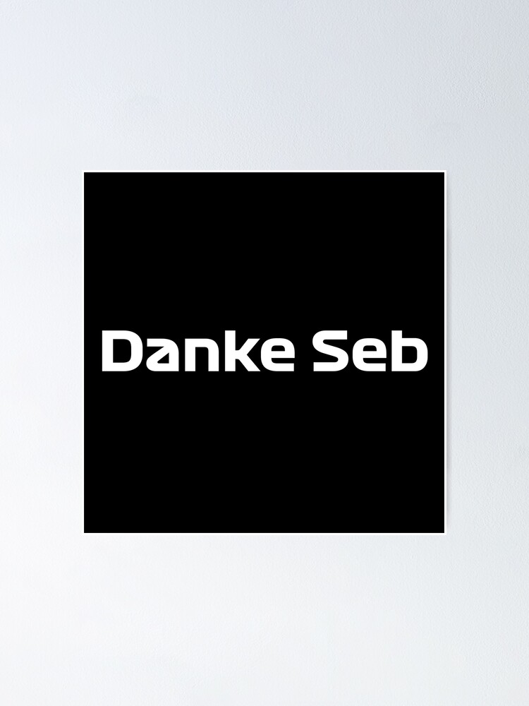 "Danke Seb Formula 1 2022" Poster for Sale by larsmeijer11 | Redbubble
