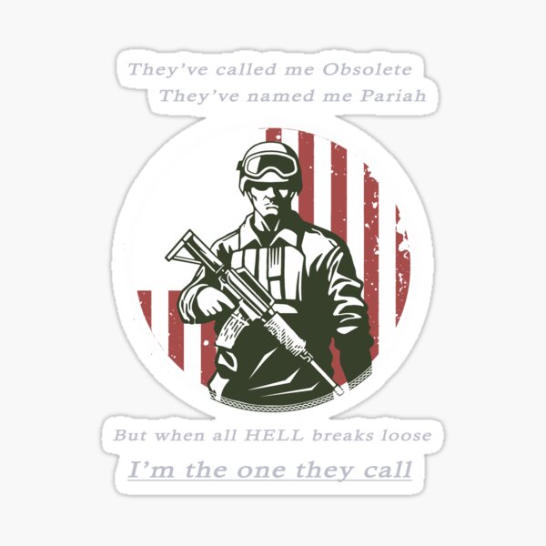 "The "They've Call Me Obsolete" Design" Sticker for Sale by DouglasB ...