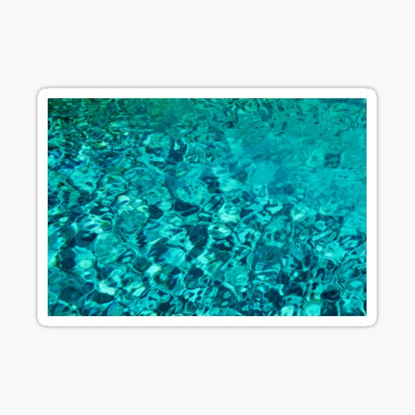"water, sea" Sticker for Sale by The-Art-of-Life | Redbubble