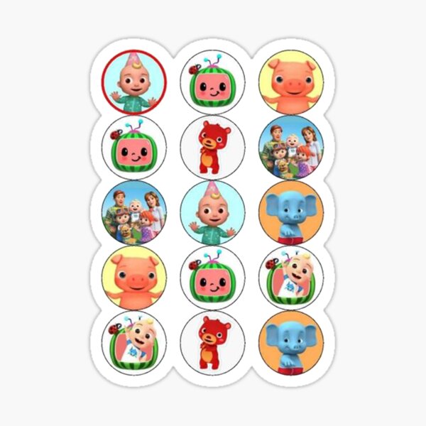 " Cocomelon Nursery Rhymes" Sticker for Sale by aniisshop | Redbubble
