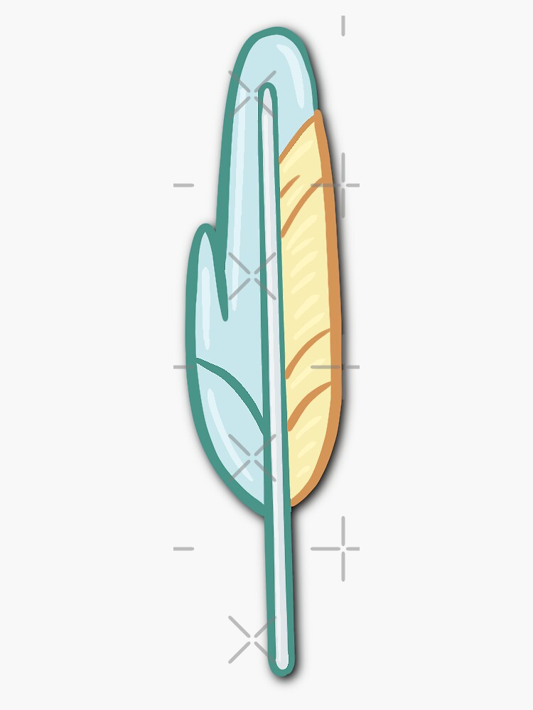 "Bluey Featherwand" Sticker for Sale by RyannaLarson | Redbubble