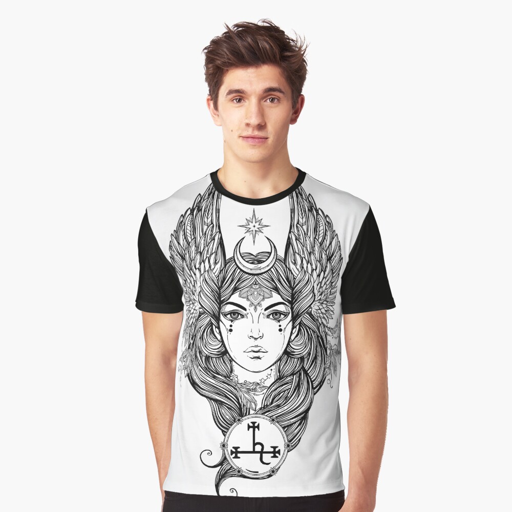 "Fallen Angel" T-shirt for Sale by traumfaenger | Redbubble | fallen ...