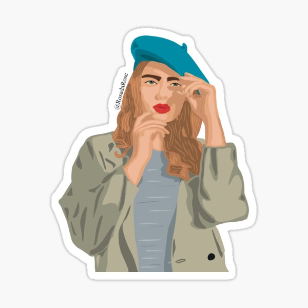 "Danielle Rose Russell #8" Sticker for Sale by Rosadarose | Redbubble