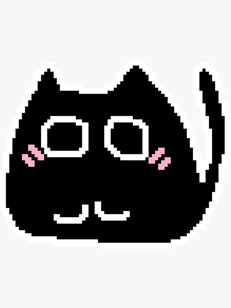 "cat blob" Sticker for Sale by ceib | Redbubble