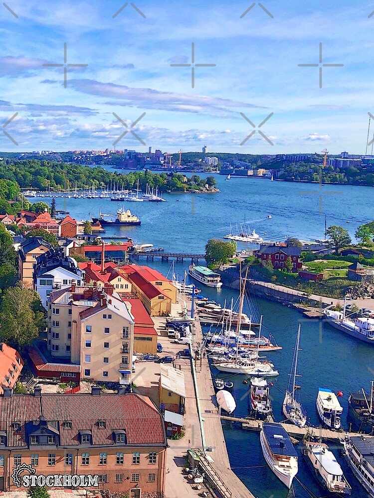 "Stockholm Sweden City" Postcard for Sale by Alexandra Rty | Redbubble