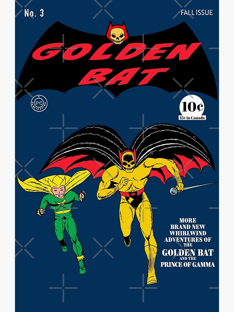 "Golden Bat and Prince of Gamma - An Imaginary Tale" Poster for Sale by ...
