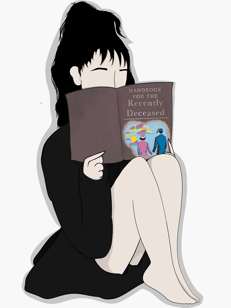 "Lydia Deetz beetlejuice" Sticker for Sale by Fitfo | Redbubble
