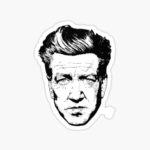 "David Lynch" Sticker for Sale by MisterMister21 | Redbubble