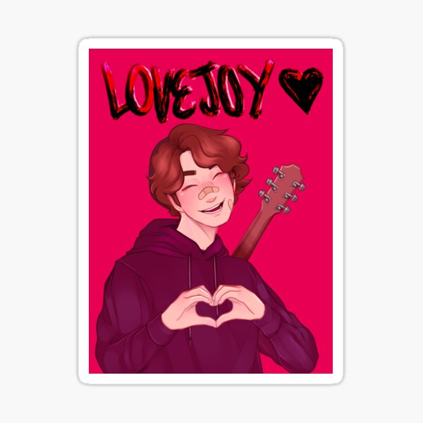 "Wilbur Soot, LoveJoy" Sticker for Sale by ABCitsmE | Redbubble