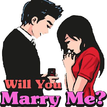 "Will You Marry Me Emoji" Sticker for Sale by SAFREN | Redbubble