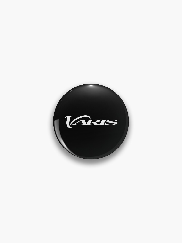"Varis Japan Logo" Pin for Sale by Too Sweet | Redbubble