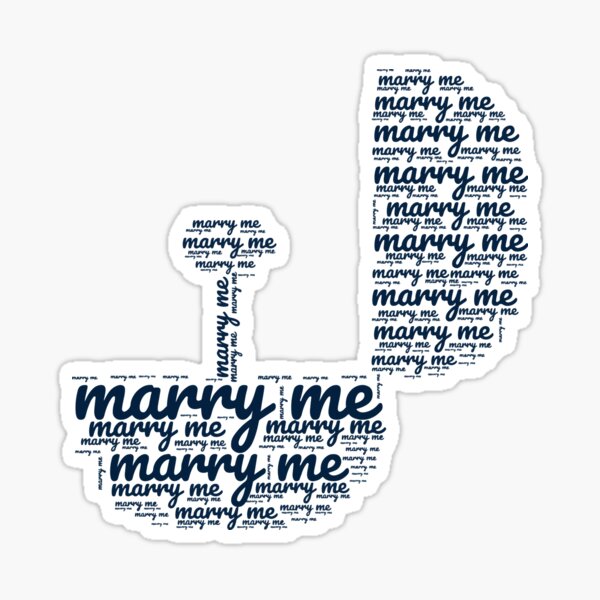 "Will You Marry Me Emoji" Sticker for Sale by SAFREN | Redbubble