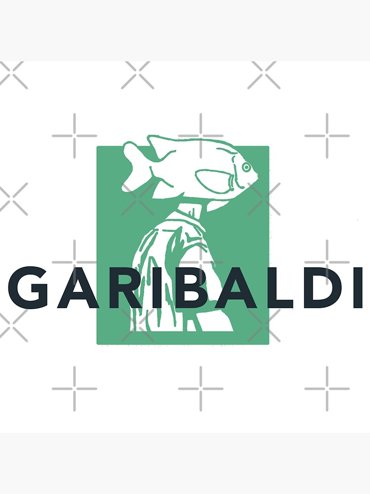 "Garibaldi Logo in Green & Navy" Sticker for Sale by GaribaldiBand ...