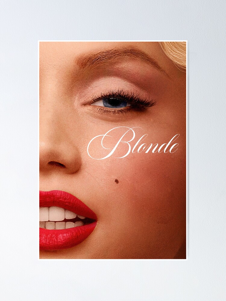 "Ana de Armas Blonde (2022) Poster UHQ" Poster for Sale by LucasGranado ...
