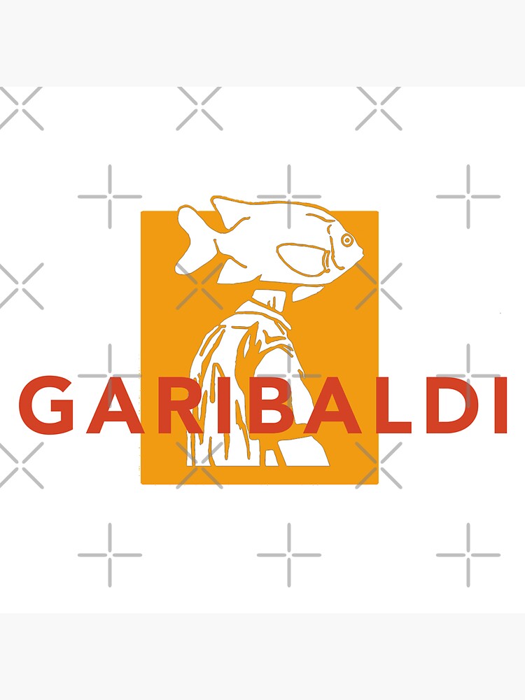 "Garibaldi Logo in Gold & Orange" Sticker for Sale by GaribaldiBand ...