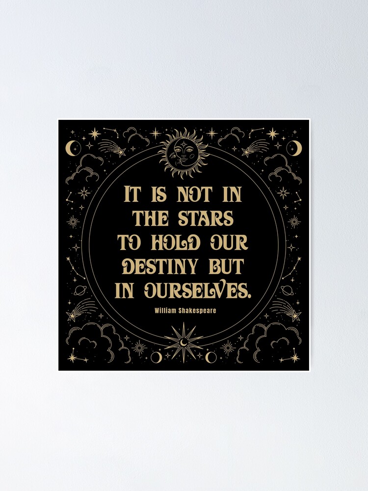 "Shakespeare - Julius Ceasar - Obey Yourself Now" Poster for Sale by ...