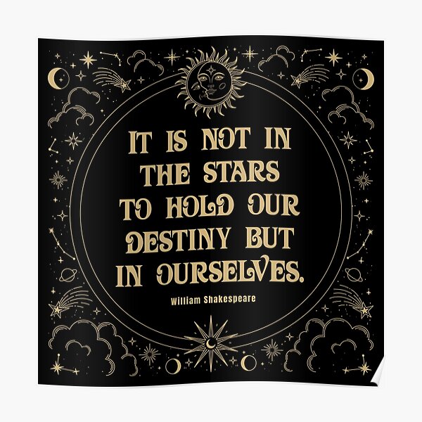 "Shakespeare - Julius Ceasar - Obey Yourself Now" Poster for Sale by ...