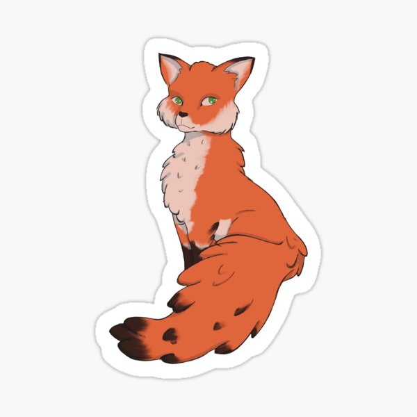 "Enfield fox" Sticker for Sale by ShyOwlArt | Redbubble