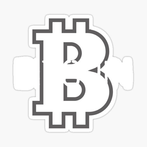 "Bitcoin BTC" Sticker for Sale by jaydavid | Redbubble
